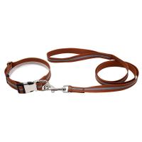 China Dirty Resistant Custom Pet Product Washable Durable 2021 PVC Dog Collar And Leash Set for sale