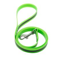 China Support Fashion PVC Leash Ultra Comfort Light Weight Waterproof PVC Coated Dog Leash for sale