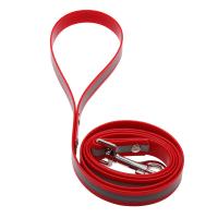 China Support Fashion PVC Leash Ultra Comfort Light Weight Waterproof PVC Coated Dog Leash for sale