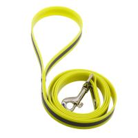 China Support Fashion PVC Leash Ultra Comfort Light Weight Waterproof PVC Coated Dog Leash for sale