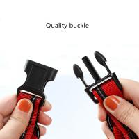 China Pet Chest Harness Adjustable Reflective Dog Walking Training Harness Rope Leash for sale