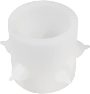 China Anti Flatulence Choking Grade Gel 5 Nipples Self Feeding Milk Bowl Silicon Puppy Feeder for sale