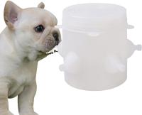 China Anti Flatulence Choking Grade Gel 5 Nipples Self Feeding Milk Bowl Silicon Puppy Feeder for sale