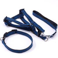 China Extenable Non-Slip Nylon Durable Reflective Vest Adjustable Dog Harness for sale