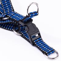 China Extenable Non-Slip Nylon Durable Reflective Vest Adjustable Dog Harness for sale