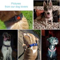 China Large Dog Durable Braided Nylon Reflective Soft Handle Dog Collar and Leash Set for sale