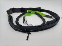 China Jogging Running Hiking Elastic Reflective Leash medium large size Handfree Waist Dog Leash for sale