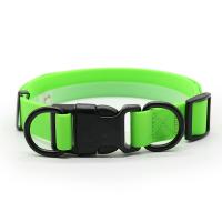 China Hot Selling Pet Collar Heavy Duty Walking Training Easy Clean Waterproof  PVC Dog Collar for sale