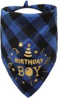 China 100% Cotton Reversible Scarf Personalized Printing Pattern Triangle Christmas Dog Bandana for sale