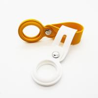 China Portable Fastens Securely Eco-Friendly Silicone Tracker Covers Air Tag Covers for sale