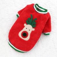 China Christmas Dog Pajamas Xmas Clothes Costumes Hoodies Dog Clothing Christmas for sale