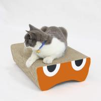 China Interactive Reversible Corrugated Scratch Paperboard Recycle Cat Scratching Board for sale
