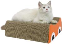 China Interactive Reversible Corrugated Scratch Paperboard Recycle Cat Scratching Board for sale