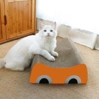 China Interactive Reversible Corrugated Scratch Paperboard Recycle Cat Scratching Board for sale