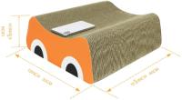 China Interactive Reversible Corrugated Scratch Paperboard Recycle Cat Scratching Board for sale
