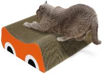 China Interactive Reversible Corrugated Scratch Paperboard Recycle Cat Scratching Board for sale