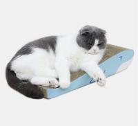 China High Quality Corrugated Scratch Paperboard Recycle Whale Shape Cat Scratching Board for sale