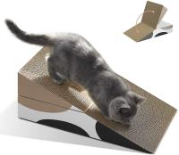 China Two side Non Toxic Durable Corrugated Scratch Paperboard Recycle Cat Scratching Board for sale