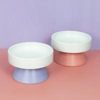 China Dual Cat Bowl Dog Interactive Toys Food Cat Feeding Bowl for sale