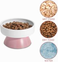 China Dual Cat Bowl Dog Interactive Toys Food Cat Feeding Bowl for sale