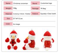 China Interactive Chew Stuffed Food Toys Sturdy Squeaky Puzzle Feeders Food Leakage Toys For Pets for sale