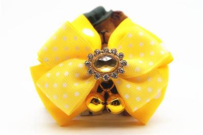 China Custom Made Personalized Pet Various Fashion Design Dog Collar Bowknot for sale