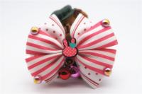 China Custom Made Personalized Pet Various Fashion Design Dog Collar Bowknot for sale