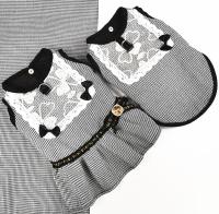 China Korean Fashion Style Medium Small Dog Cat Vest Clothes Cotton Summer Pet Dress Dog Clothes for sale