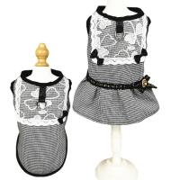China Korean Fashion Style Medium Small Dog Cat Vest Clothes Cotton Summer Pet Dress Dog Clothes for sale