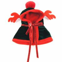 China Costume Halloween Cloak Dog Chirstmas Caps Warm Autumn Winter Soft Dog Cape for sale