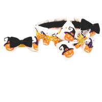 China Fashion Custom Design Christmas Halloween Decoration Dog Cat Collar Bow Tie for sale