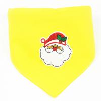 China Customized Chirstmas Lovely Pattern Triangle Scarf Small Medium Dog Bandana Collar for sale