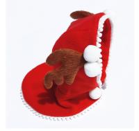 China Hooded Sweatshirt Costume Warm Autumn Winter Polar Fleeze Soft Dog Christmas Cape for sale