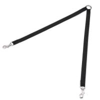 China Car pet leash one lead two double heads car dog leash pet leash customization for sale