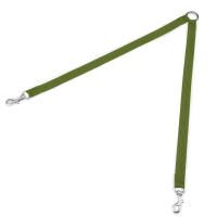China Car pet leash one lead two double heads car dog leash pet leash customization for sale