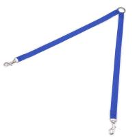 China Car pet leash one lead two double heads car dog leash pet leash customization for sale