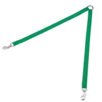 China Car pet leash one lead two double heads car dog leash pet leash customization for sale