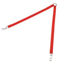 China Car pet leash one lead two double heads car dog leash pet leash customization for sale