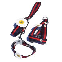 China New Arrivel Luxury Daisy Embroidery Design Classic Dog Leash Set For Small Medium Dog for sale