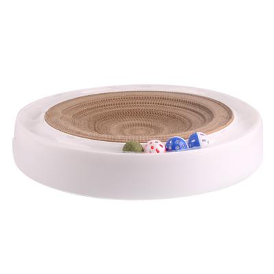 China ODM OEM Cat Scratcher Ball Roller , Sustainable Cat Scratcher Board for sale