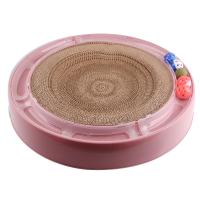 China ODM OEM Cat Scratcher Ball Roller , Sustainable Cat Scratcher Board for sale