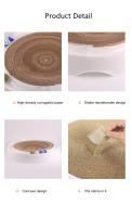 China ODM OEM Cat Scratcher Ball Roller , Sustainable Cat Scratcher Board for sale