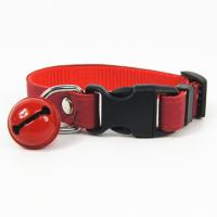 China Hot Season Selling Collar Nylon Christmas Jingle Bell  Cute Dog Collar For Small Medium Dog for sale
