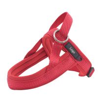 China Neoprene padded Nylon Comfortable Function Professional Pet Harness Leash Set for sale