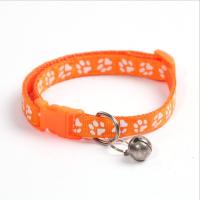 China Nylon Dog Cat Collar M Size Customized Logo For Small Animals for sale