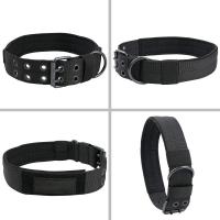 China Small Animals Dog Collars Leashes M-XL SIZE German Shepherd Collar for sale