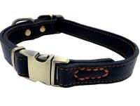 China All Seasons Pet Collar Leash Nylon Material With Leather Buckle for sale
