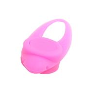China Silicone LED Lflashing Dog Collar , Night Safety 7.8 X 2.5Cm Lighted Dog Leash for sale