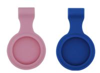 China Small Waist Silicone Protective Cover , Dog Airtag Metal Case for sale