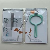 China Hands Free Waste Bag Carrier , 9X5CM Non Toxic  Dog Poop Bag Clips for sale